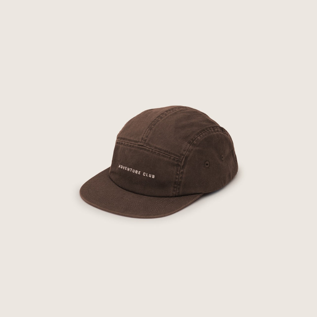 Archie Walnut | Brown 5-Panel Vintage Cap – Will & Bear Australia